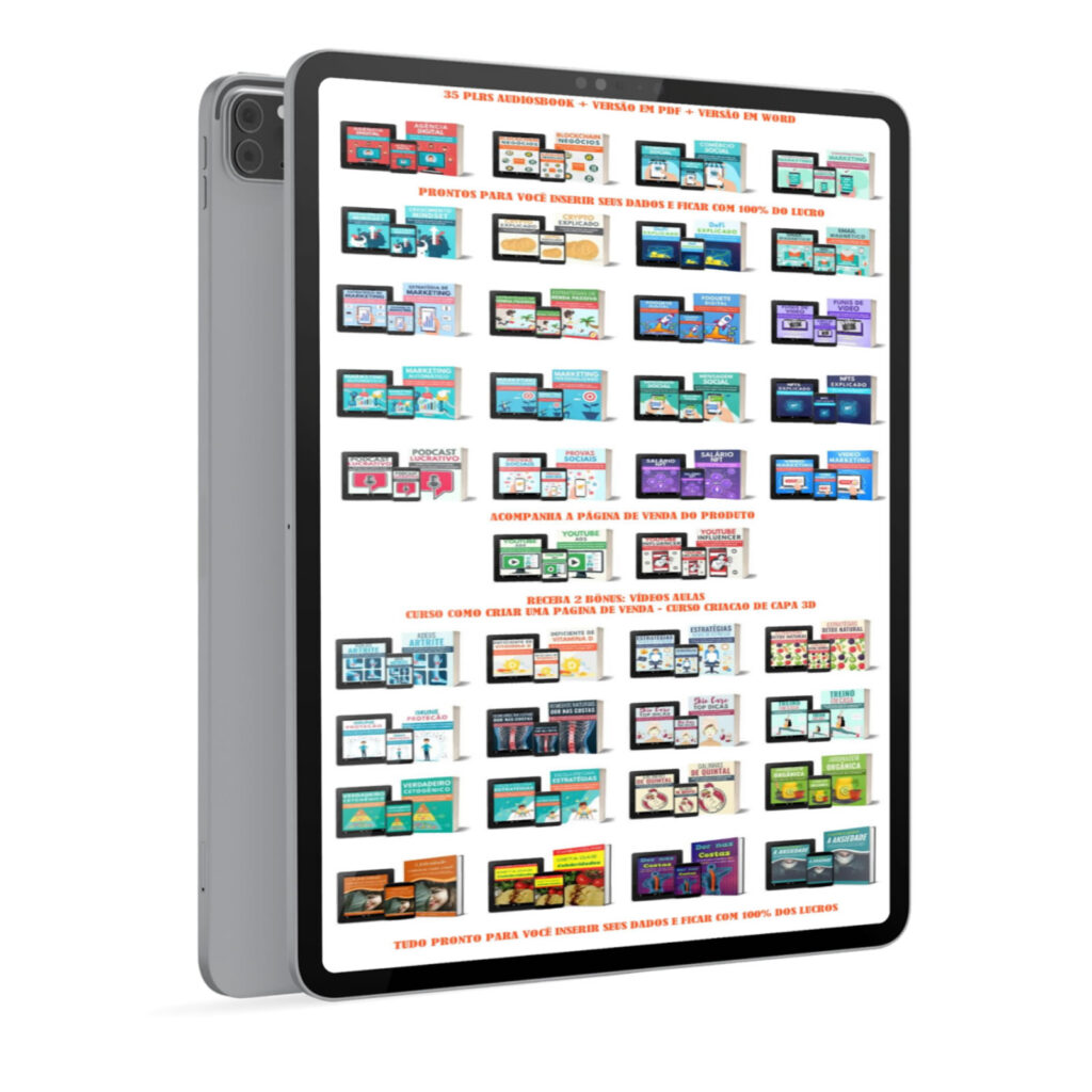 e-Books PLRS – Melhores PLR com Artigos Ebooks para Uso e Revenda